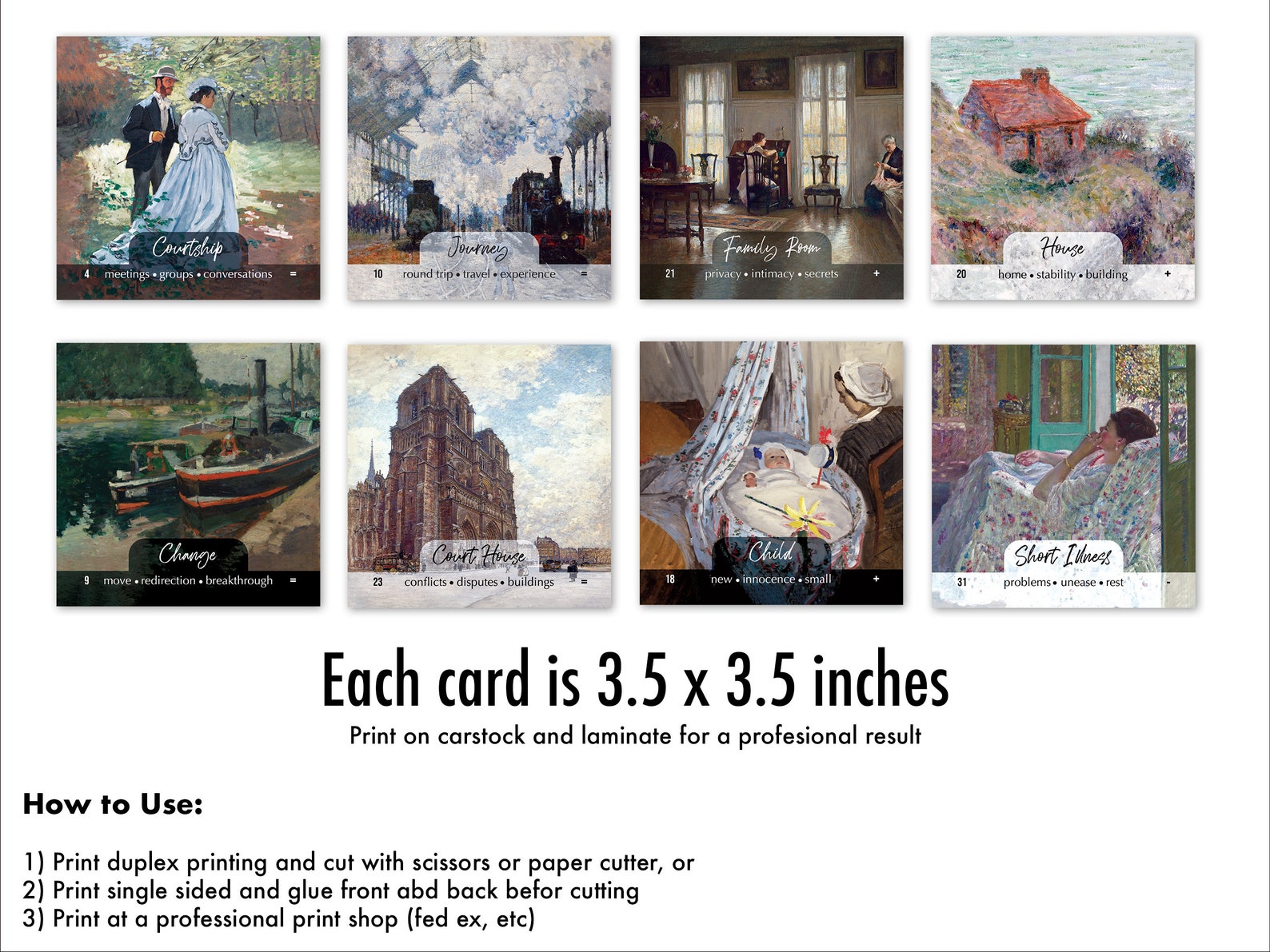 Learn Kipper Oracle Deck ⎮ Printable Oracle Deck ⎮ Printable Kipper ...