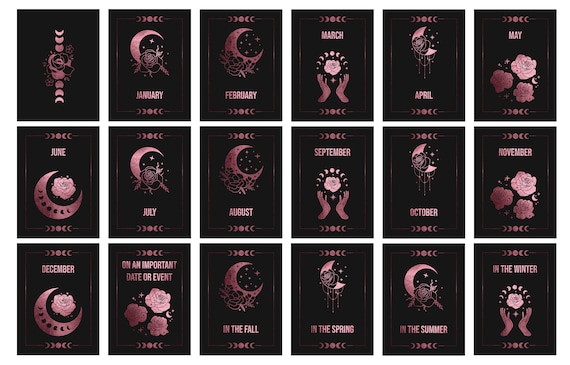 Divine Timing Oracle Deck Printable Oracle Deck Instant - Etsy
