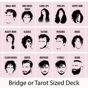 Physical Traits Oracle Deck ⎮ Physical Characteristic Tarot ⎮ Physical ...