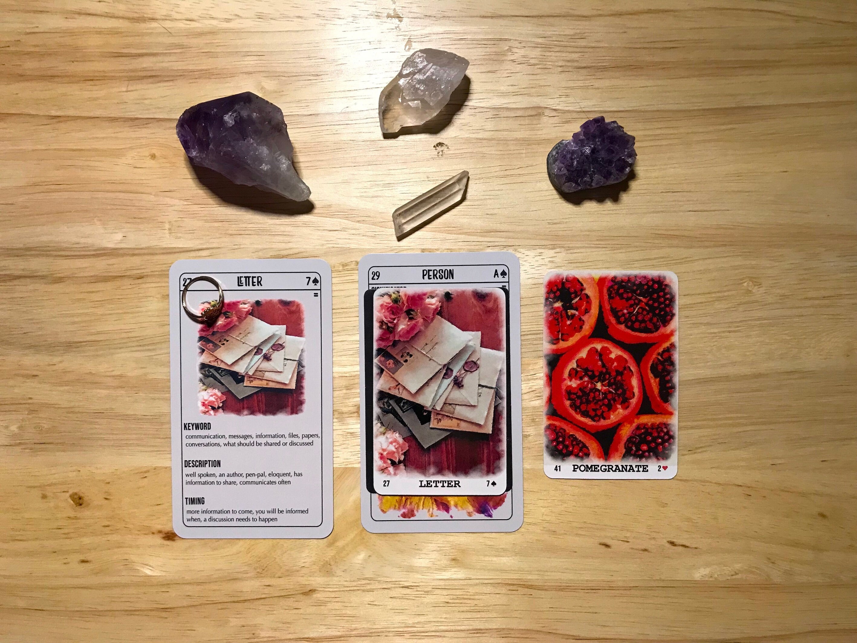 Watercolour Lenormand Oracle Deck ⎮ Printable Oracle Deck ⎮ Printable ...