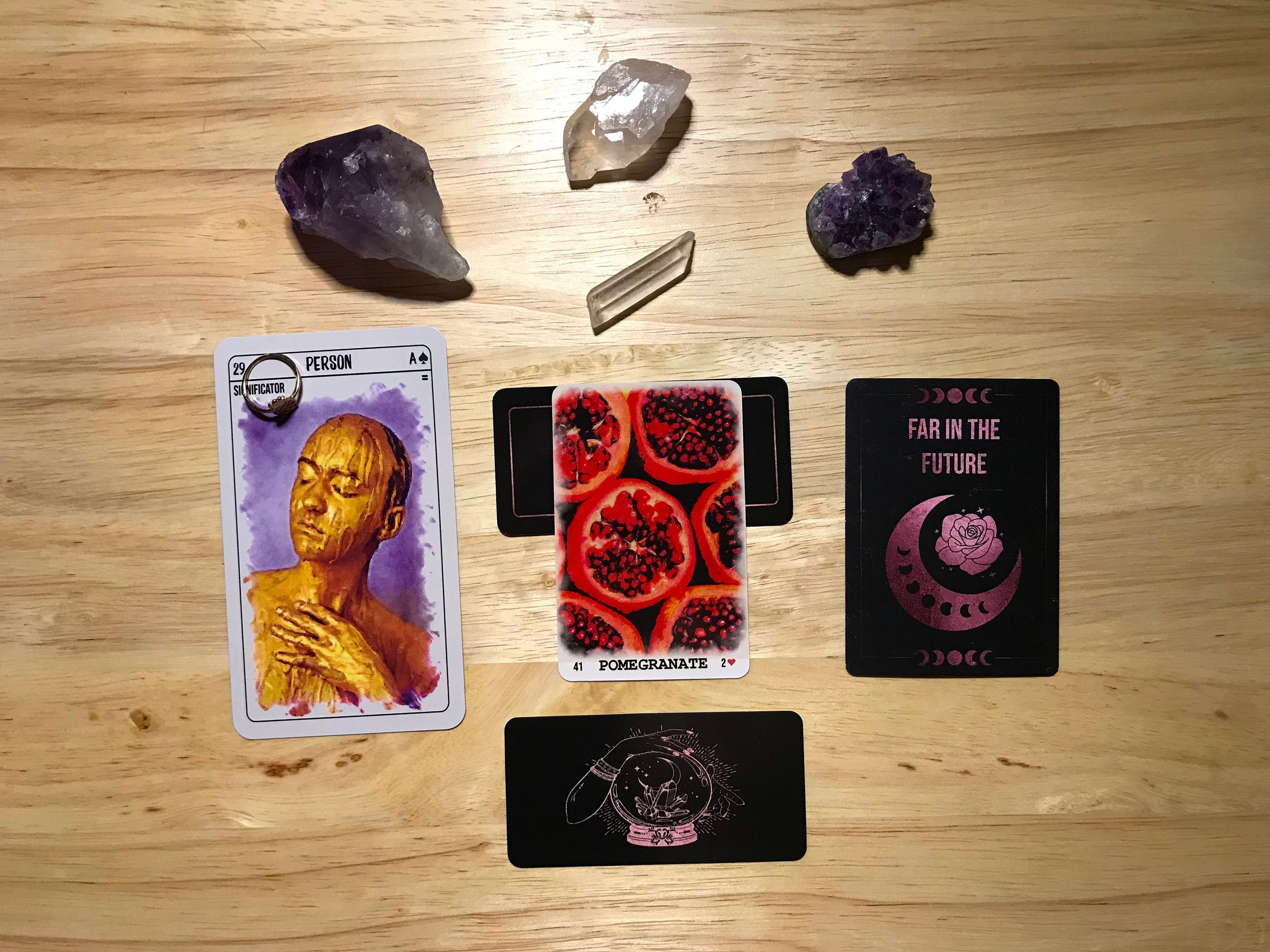 Physical Traits Oracle Deck Physical Characteristic Tarot Etsy