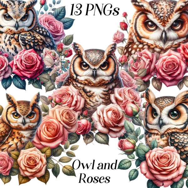 Watercolor Owl - Etsy