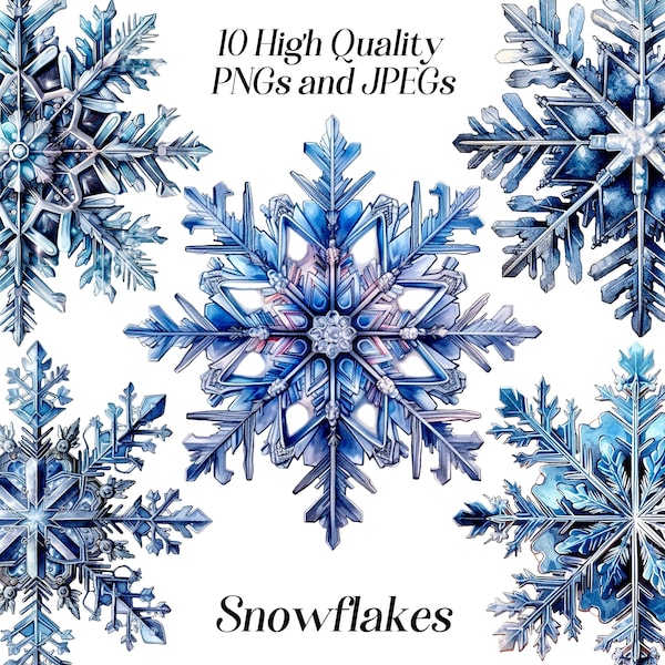 Snowflake Clip - Etsy