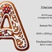 Watercolor Gingerbread Cookie Alphabet Clipart, 26 High Quality PNG ...