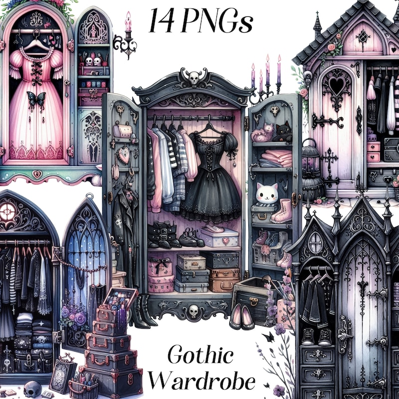 Gothic Clothes - Etsy