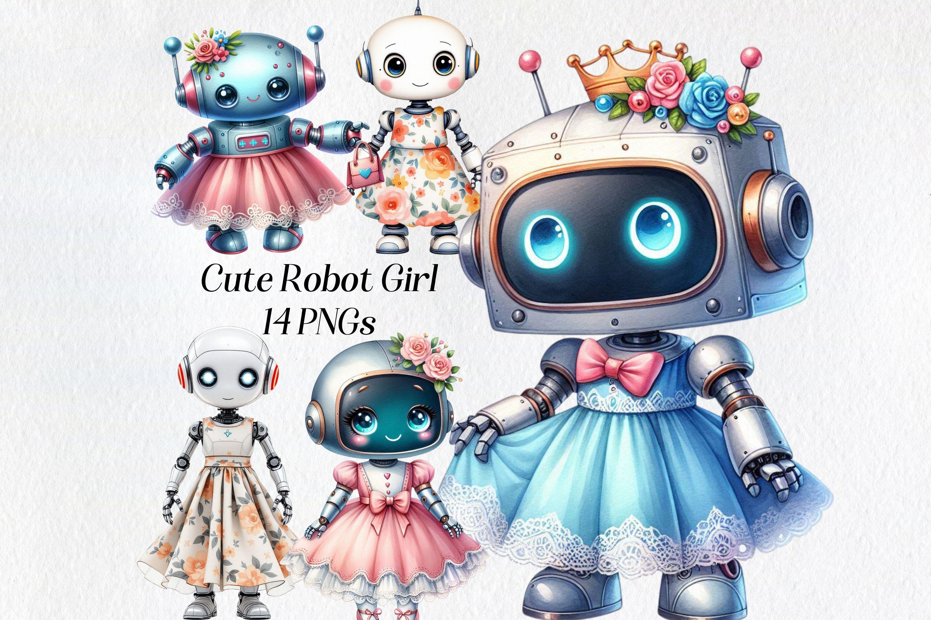 Cute Robot Png