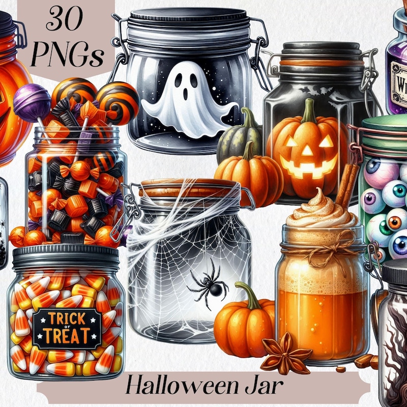 Creepy Potion Jar - Etsy