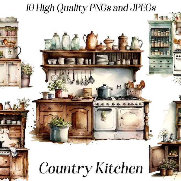 Rustic Kitchen Art - Etsy