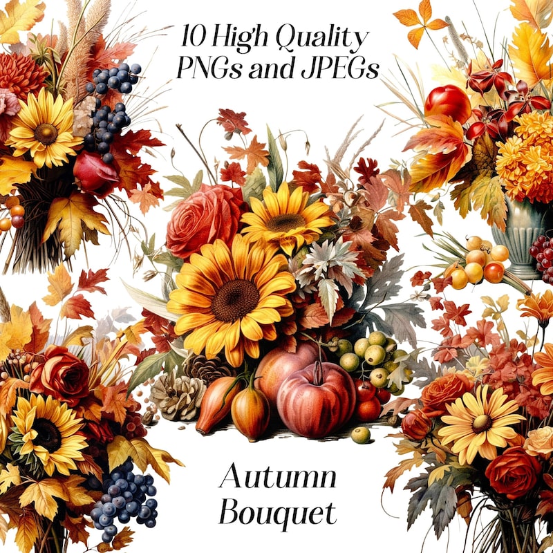 Autumn Bouquet - Etsy