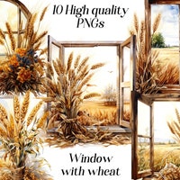 Wheat Svg Dxf Png Eps Pdf – Harvest Silhouette Cut File Cricut, Barley ...