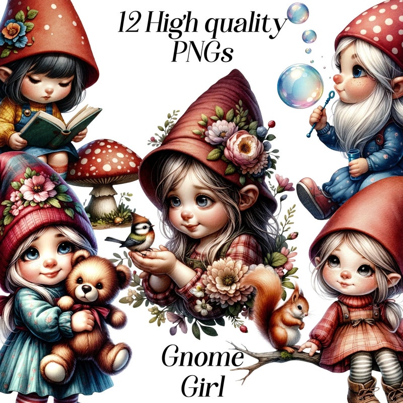 Female Gnome - Etsy
