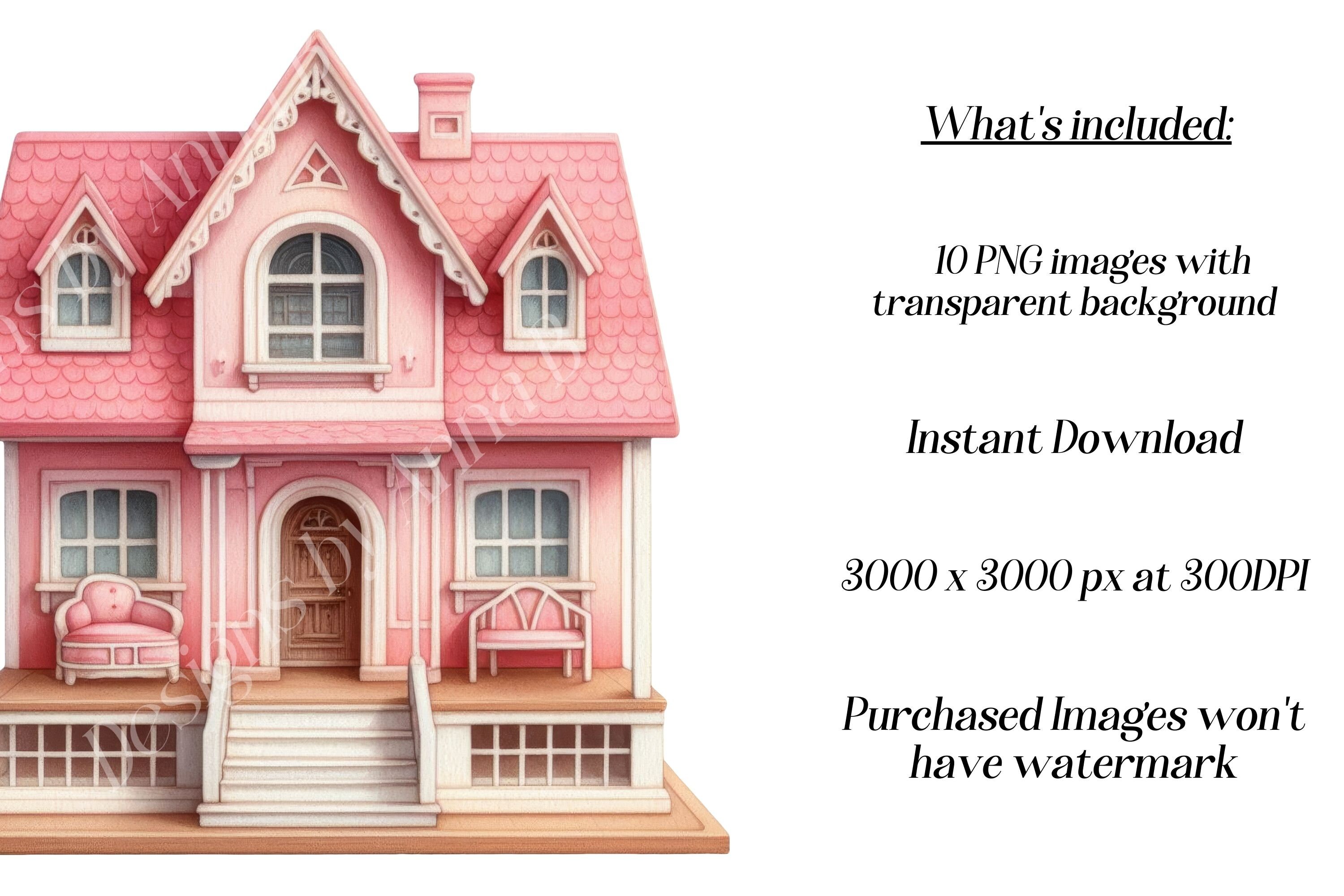 Barbie Doll House Png