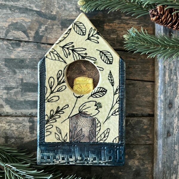 Large Ceramic House - Etsy