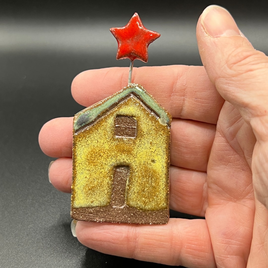 Miniature Ceramic House Little House Tiny Pottery House - Etsy