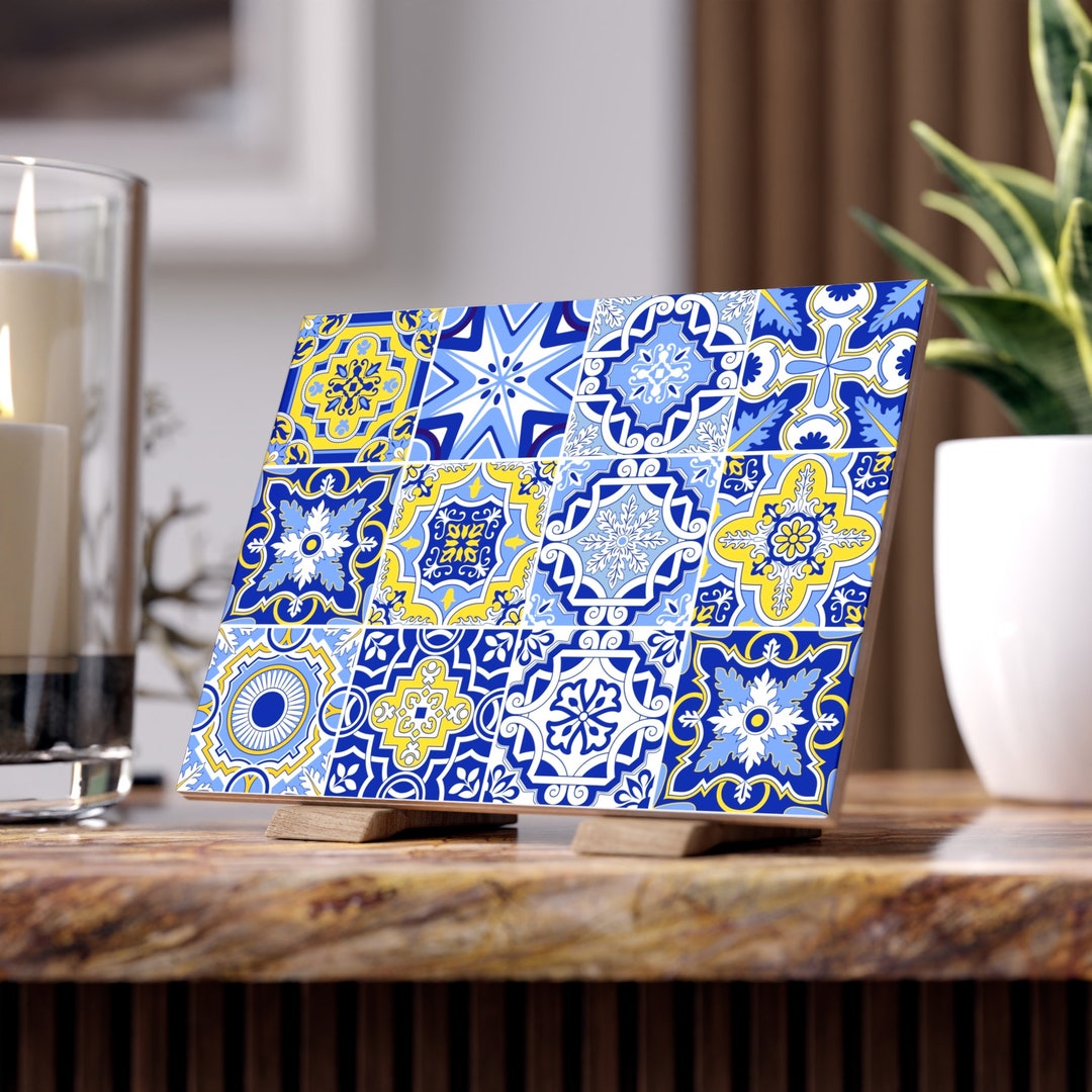 Mediterranean Inspired Ceramic Tile, Italian, Spanish, Portuguese Tile ...