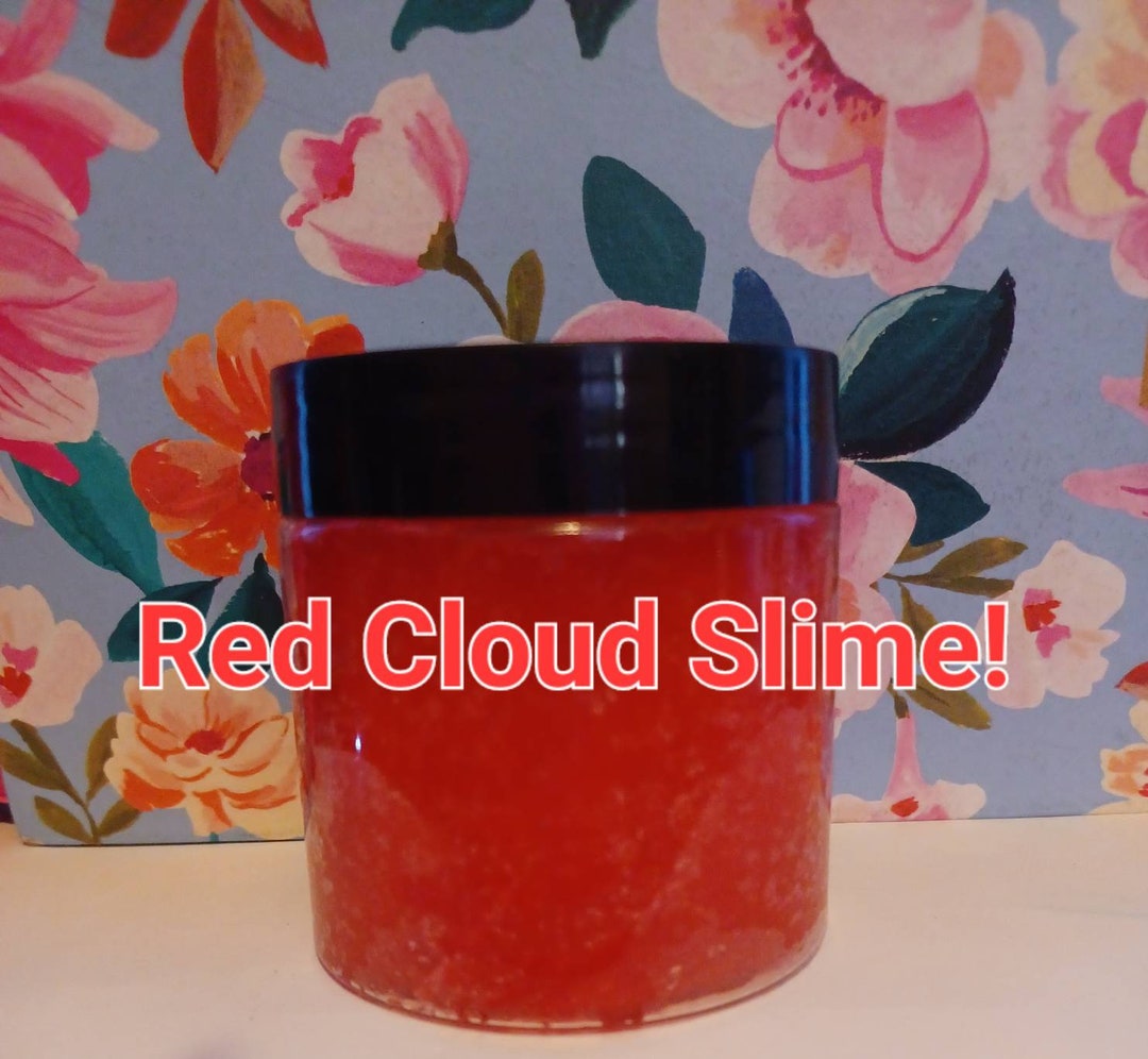 Red Cloud Slime - Etsy