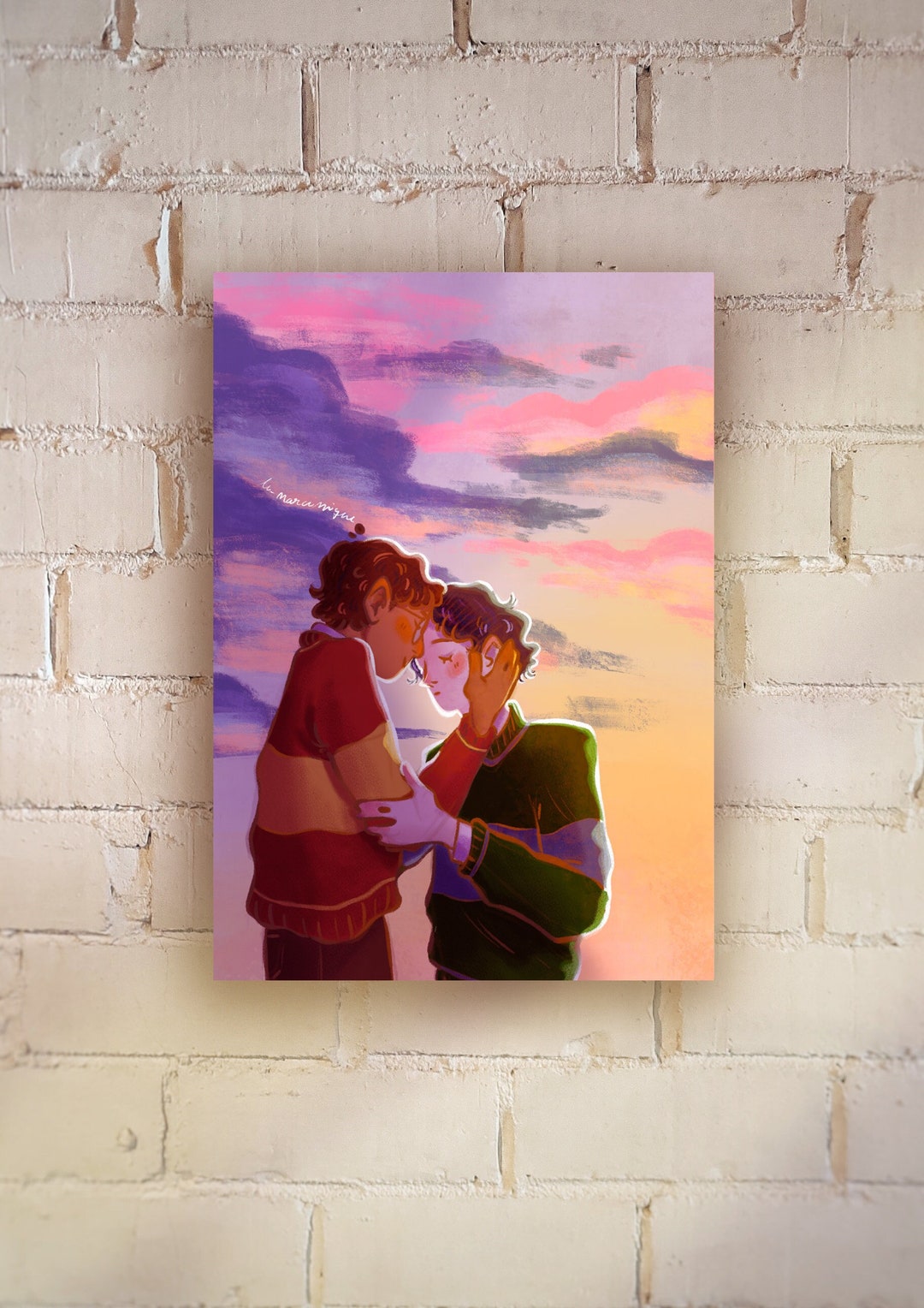 JEGULUS MARAUDERS PRINT James Potter X Regulus Black Jegulus Prongs ...