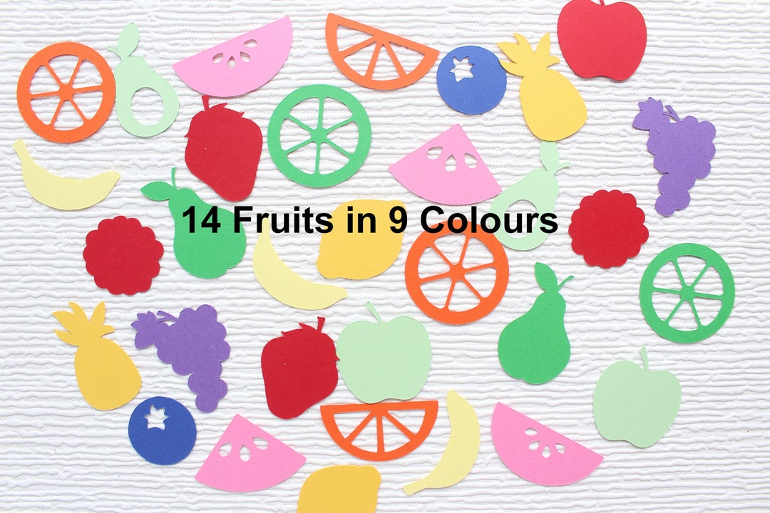 Fruit Confetti , Tutti Frutti Confetti - Etsy