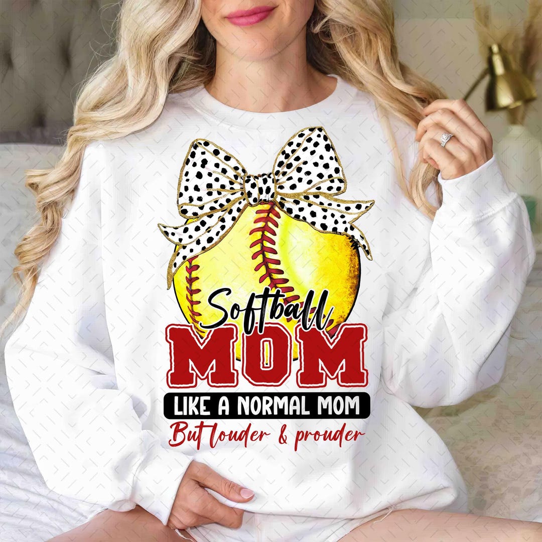 Retro Softball Mom Coquette Png, Softball Mama Png, Softball Coquette ...