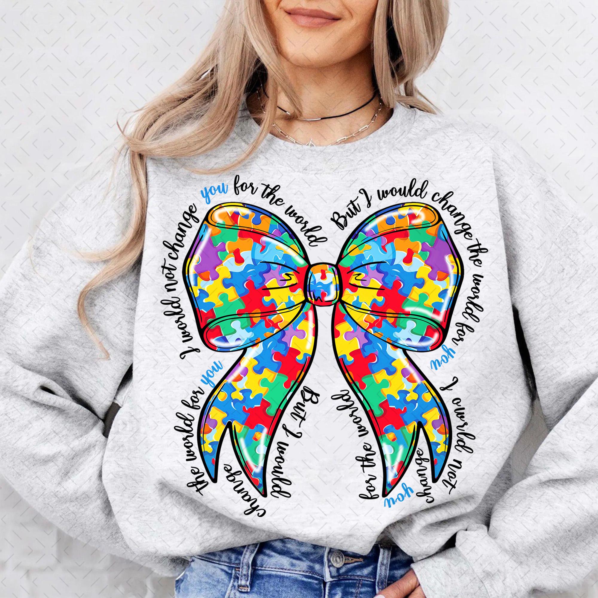 Autism Png, Autism Bow Png, Autism Awareness Png, Coquette Bow Png ...