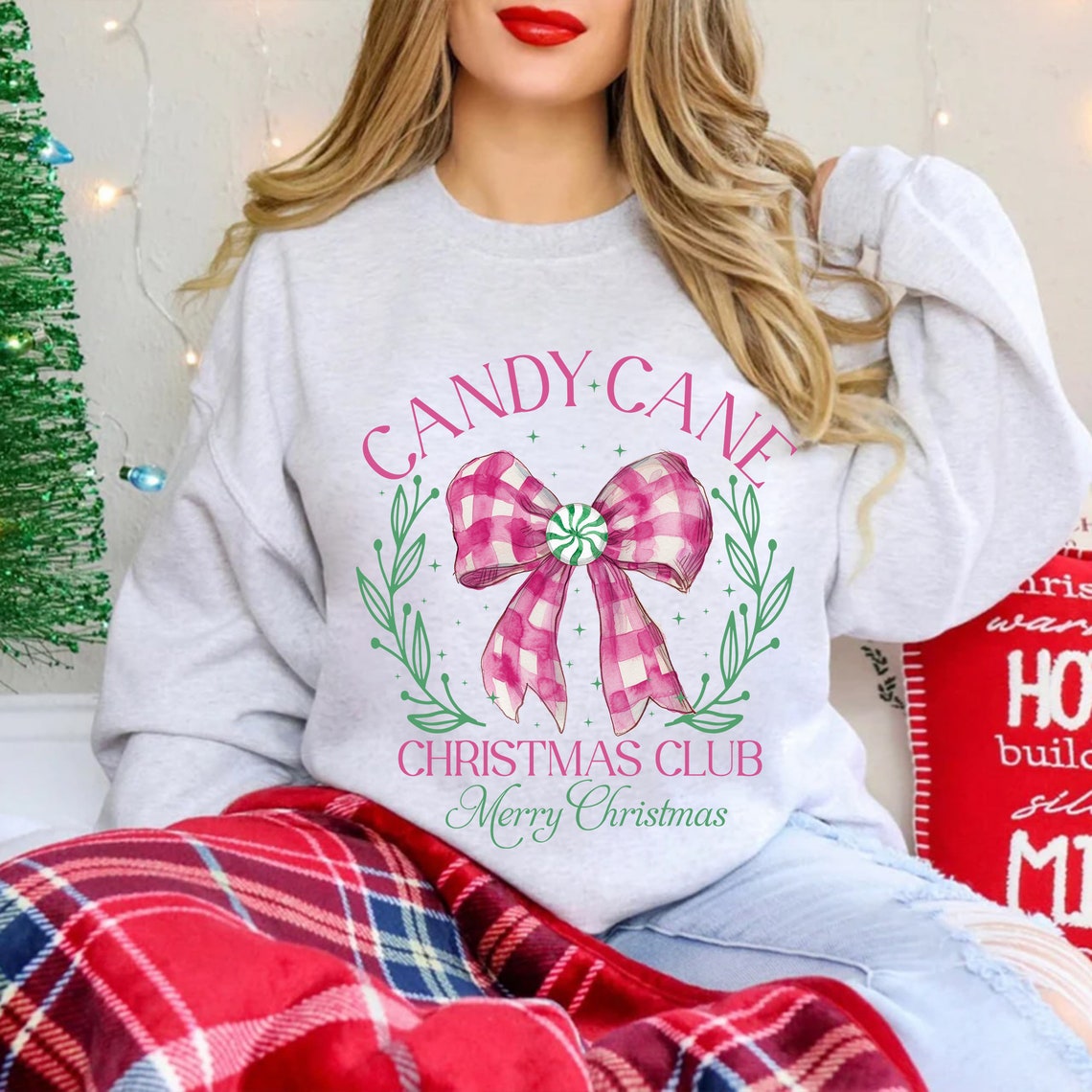 Pink Candy Cane Christmas Club Png, Christmas Kids Png, Pink Christmas ...