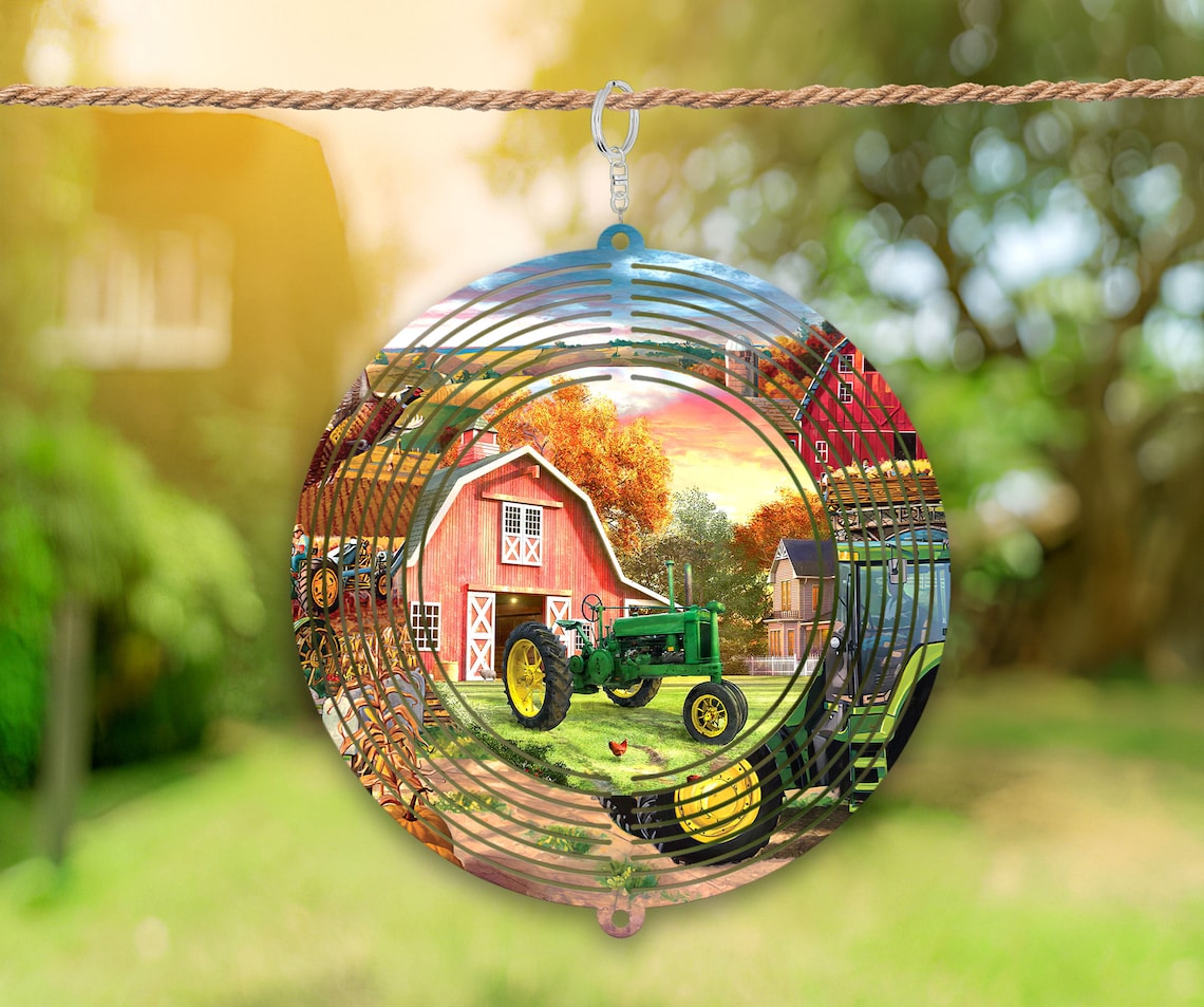 Wind Spinner Png, Tractor Wind Spinner Sublimation Design, Wind Spinner ...
