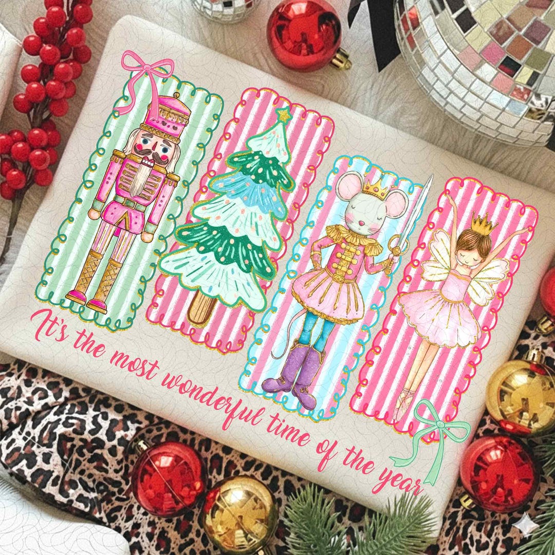 Preppy Christmas PNG: Nutcracker Ballet Christmas Png, It’s the Most ...