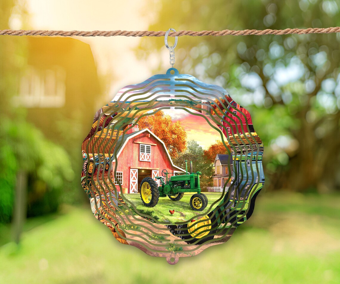 Wind Spinner Png, Tractor Wind Spinner Sublimation Design, Wind Spinner ...