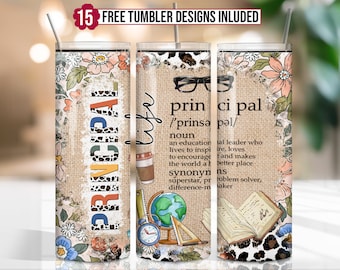 20 Oz Skinny Tumbler Teacher Life Sublimation Design PNG Instant ...