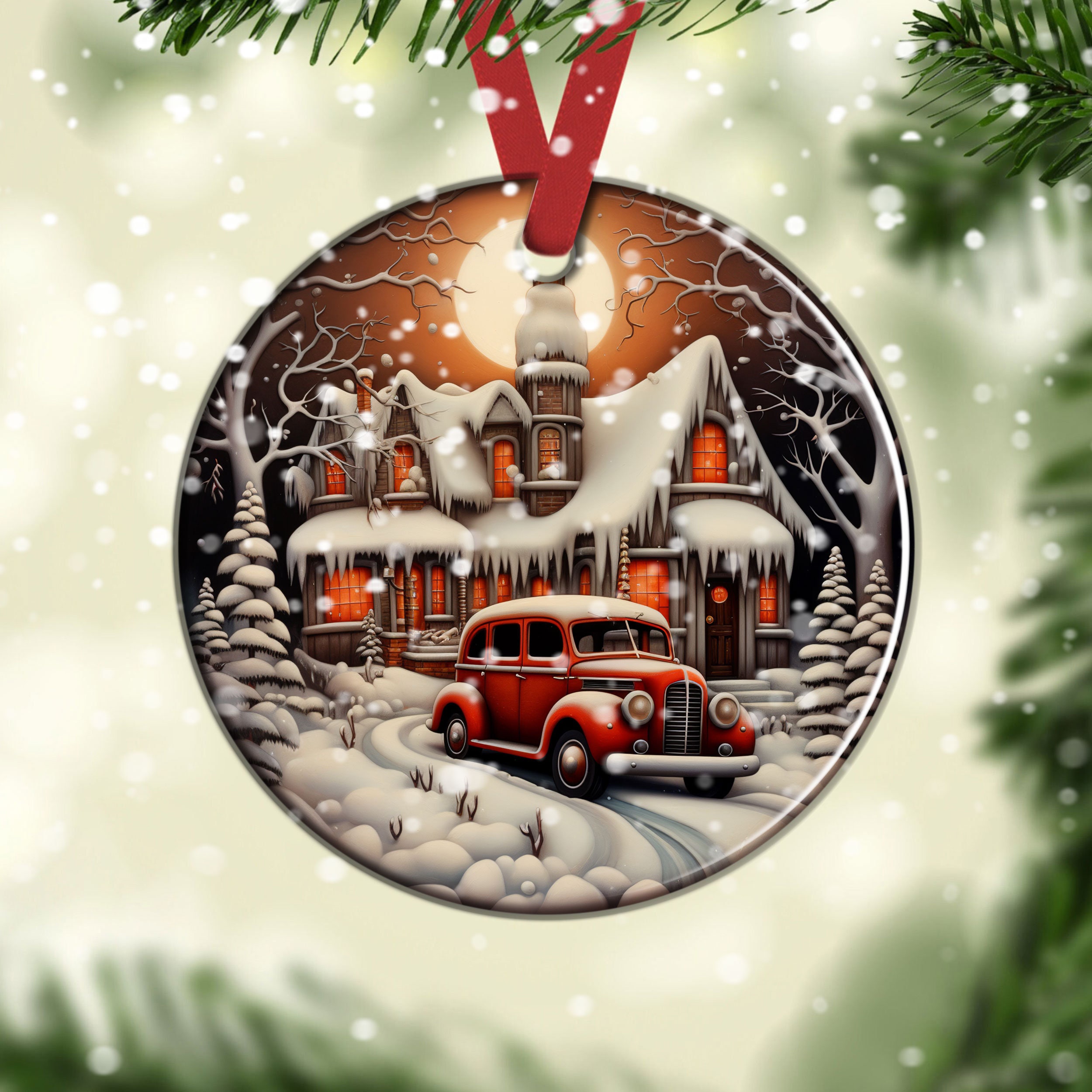 3D Christmas Sublimation Designs Download Sublimation Decoration ...