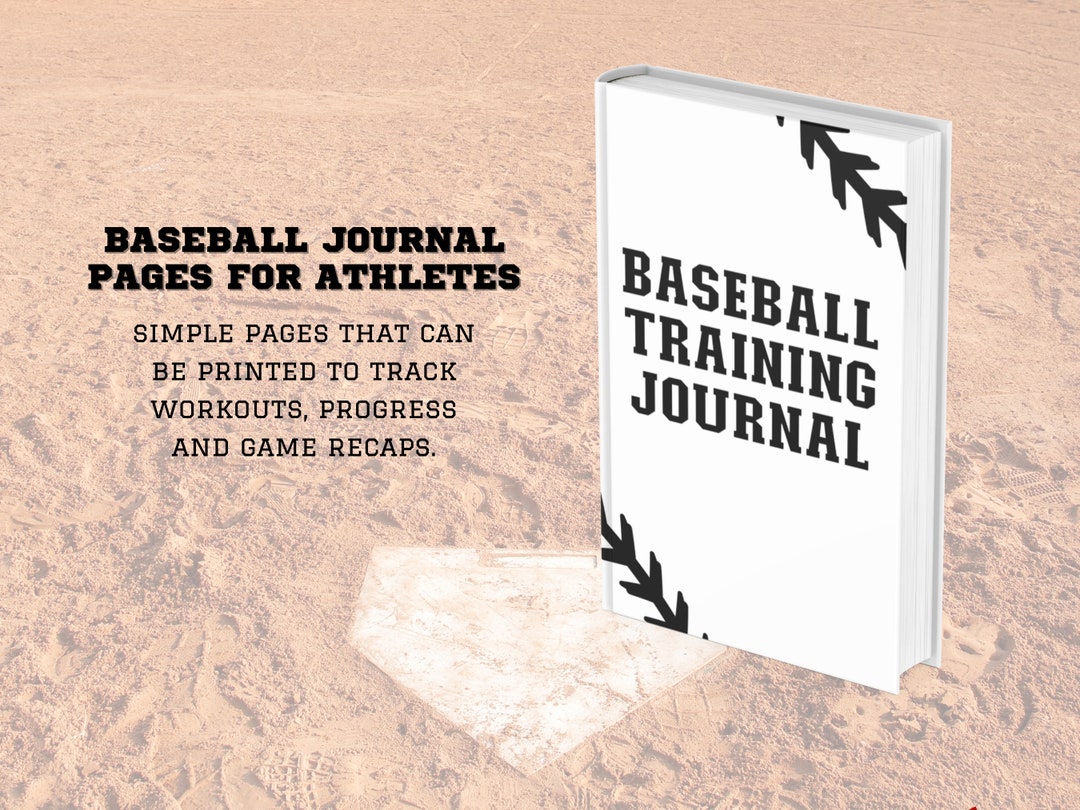 TEAM LICENSE - Baseball Training Log Pages - Etsy