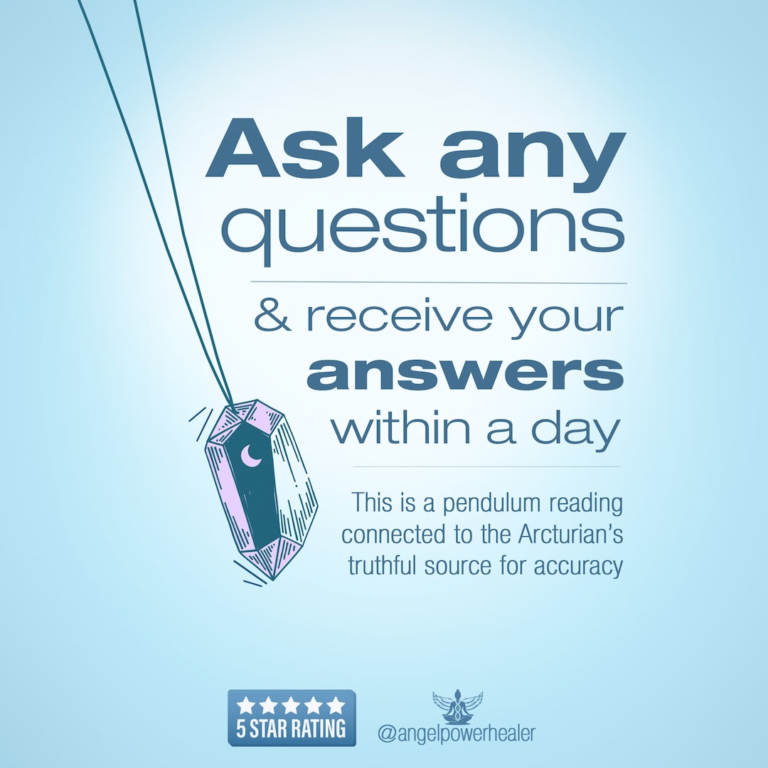 YES NO Pendulum Reading, Yes or No Readings, Yes or No Question, Fast ...