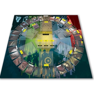 Marvel United - Vinyl Playmat Gameboard - Custom Product - Etsy