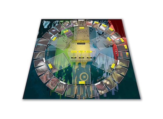 Marvel United Vinyl Playmat Gameboard Custom Product - Etsy