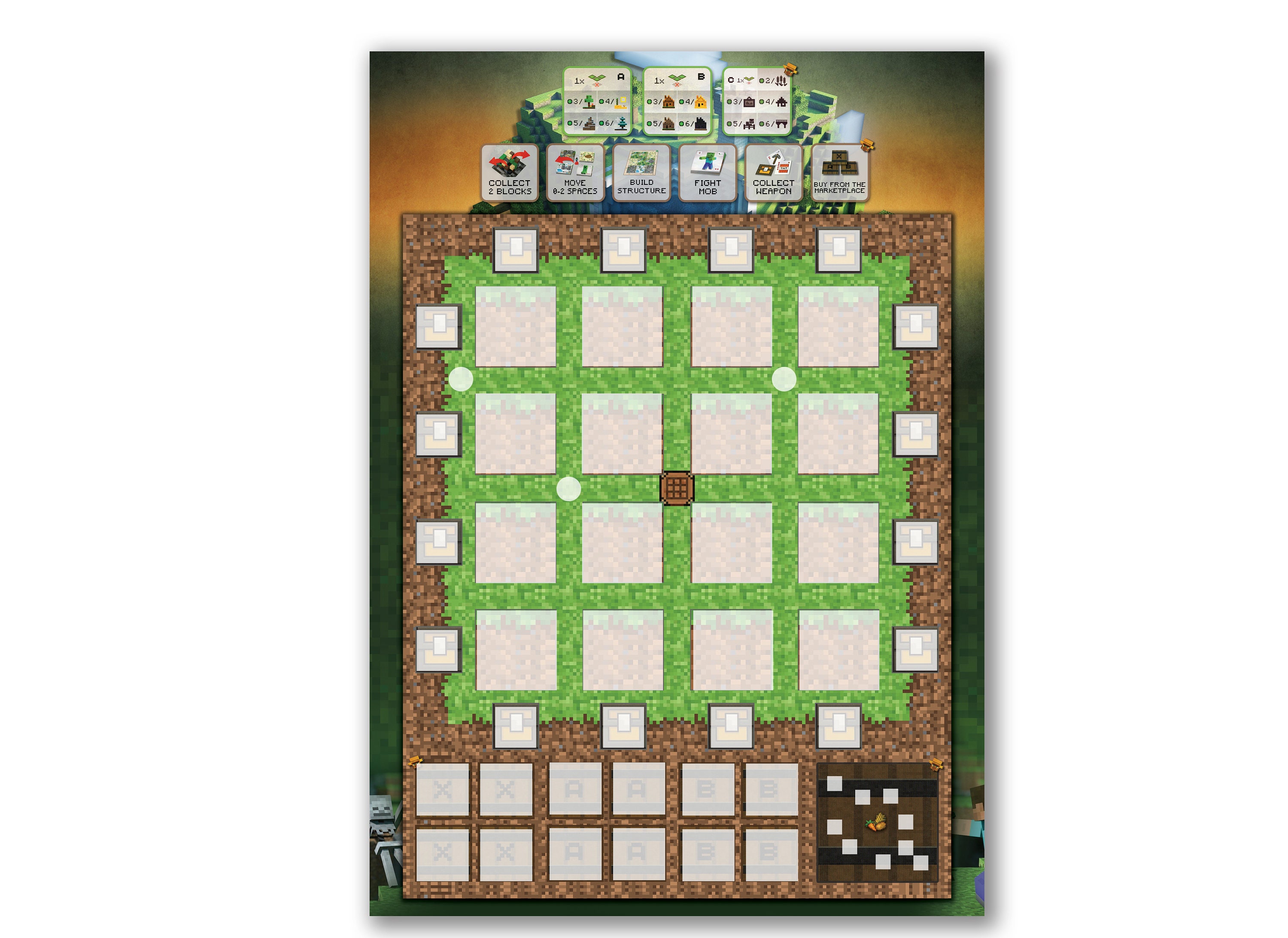 Minecraft: Builders & Biomes – Farmer's Market Expansion - Vinyl ...