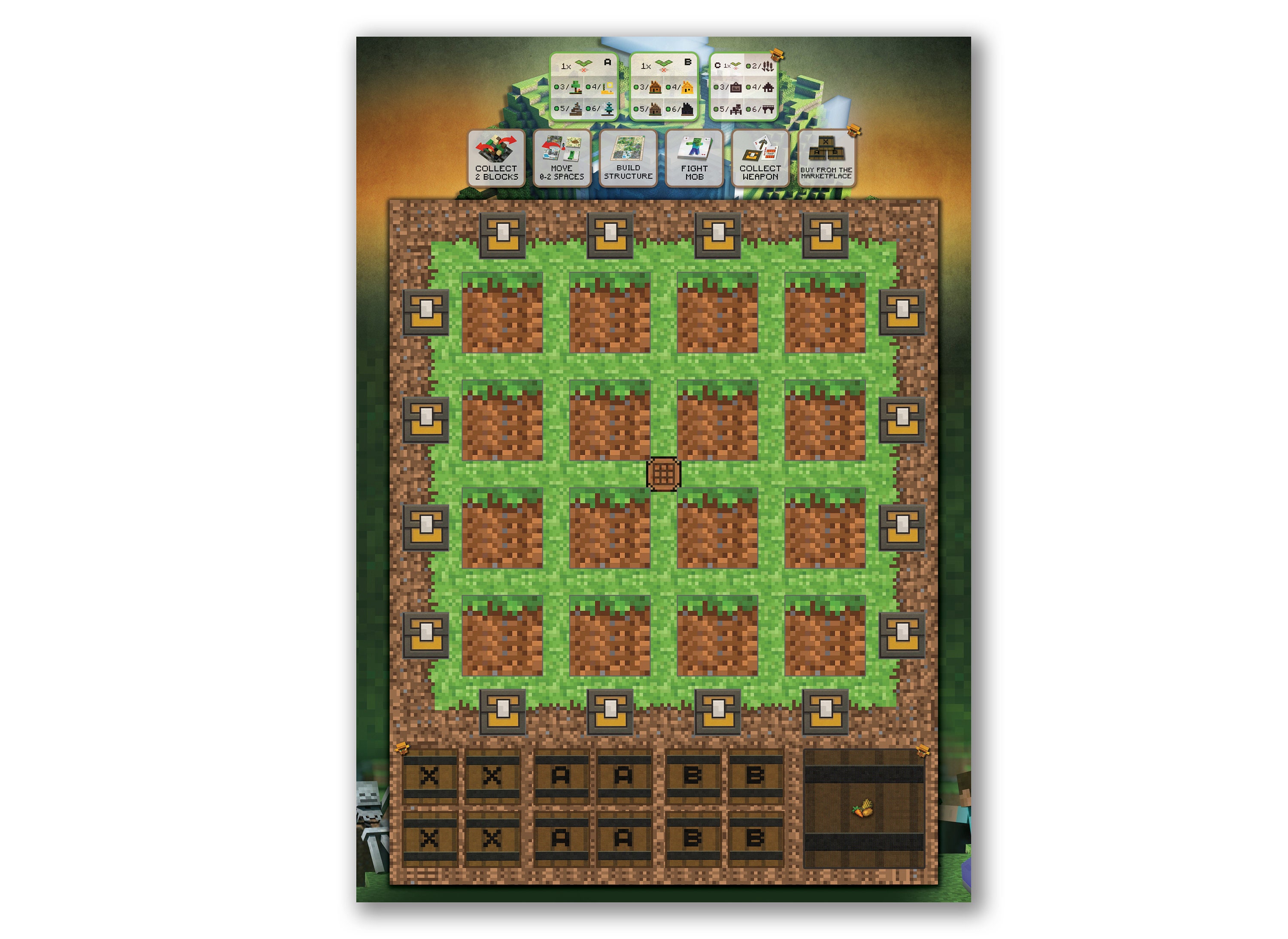 Minecraft: Builders & Biomes – Farmer's Market Expansion - Vinyl ...