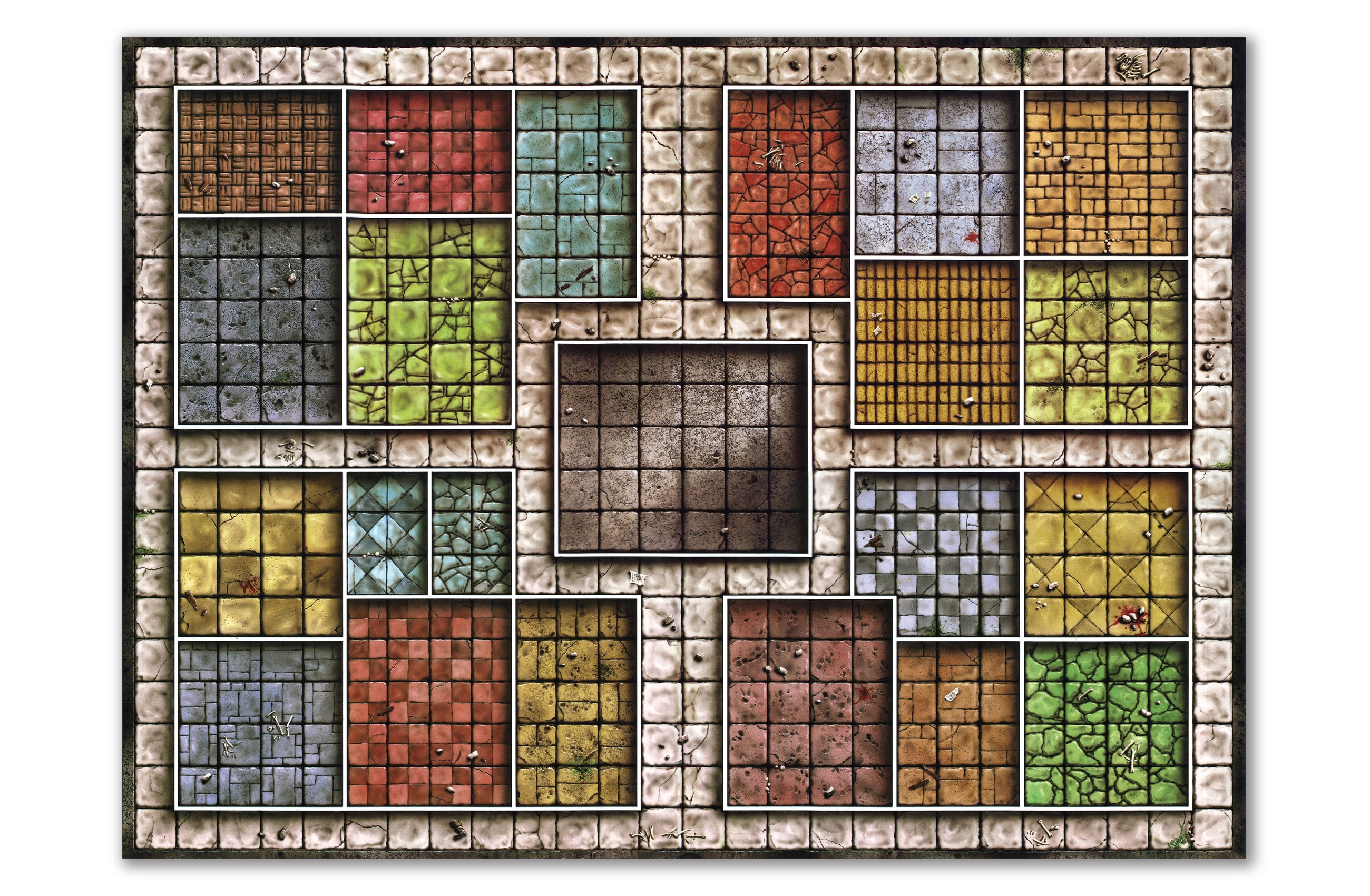 Heroquest - Vinyl Playmat Gameboard- Custom Product -unofficial Product ...