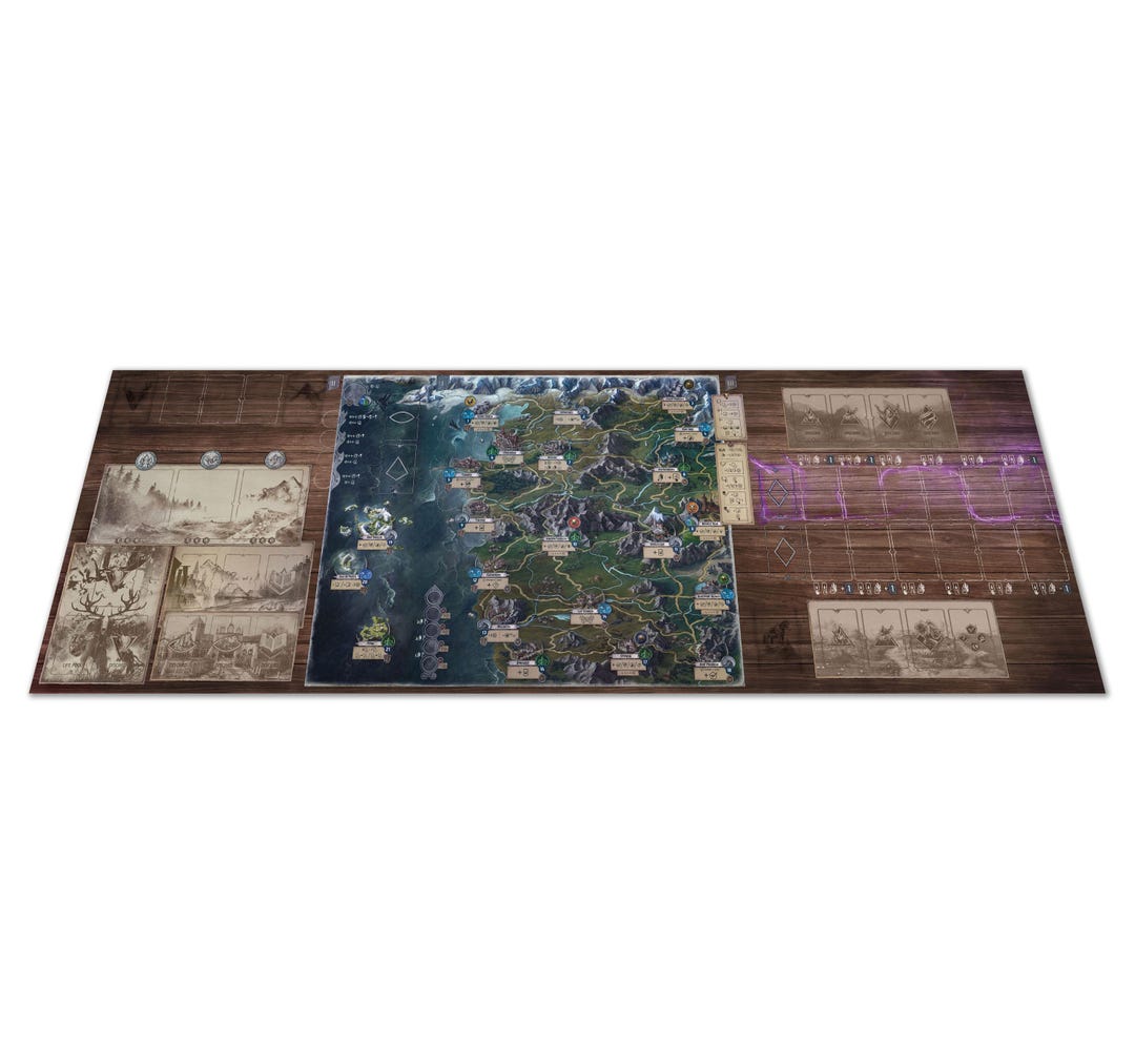The Witcher: Old World - Vinyl Playmat Gameboard - Custom Product - Etsy