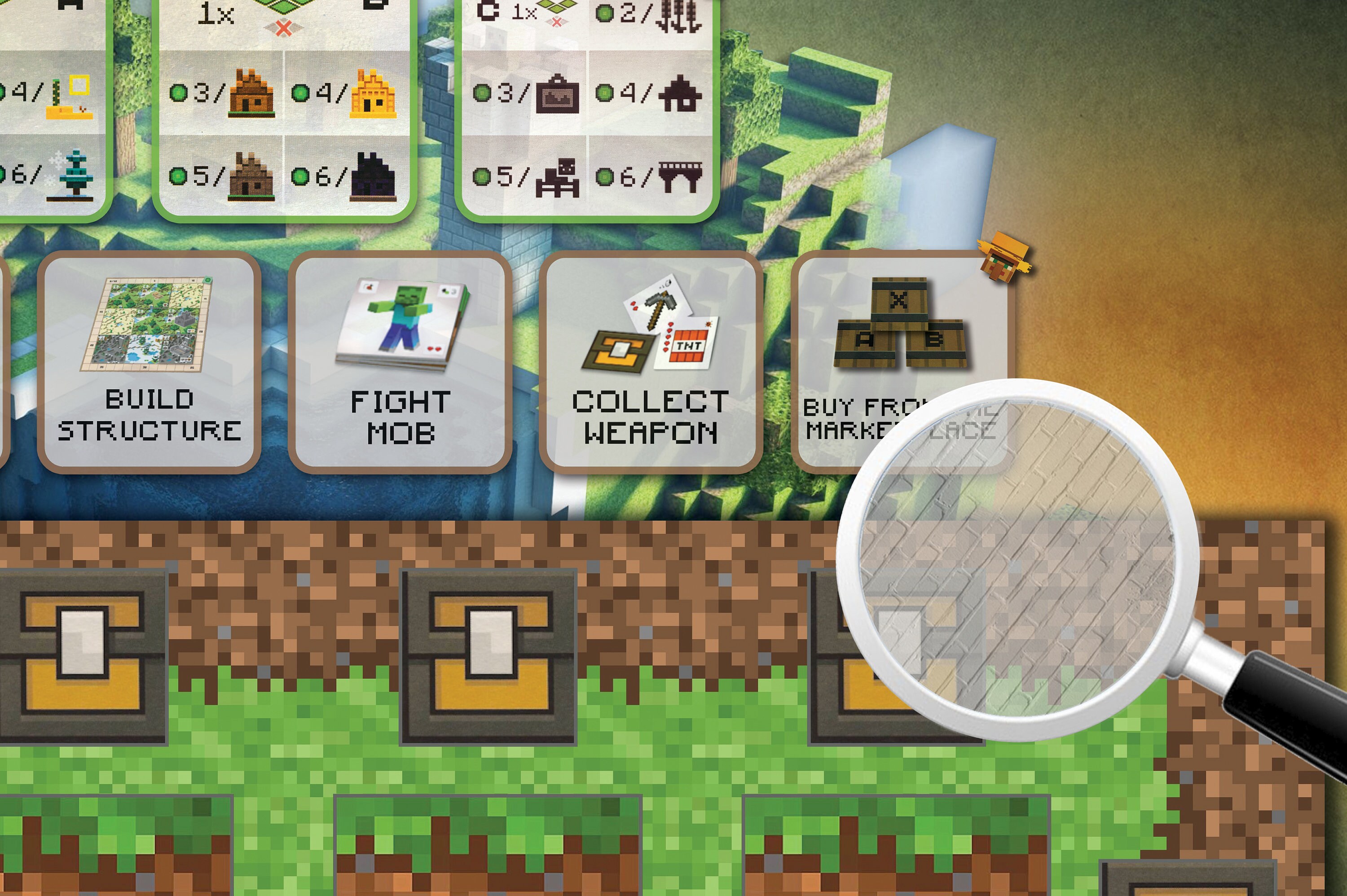 Minecraft: Builders & Biomes – Farmer's Market Expansion - Vinyl ...