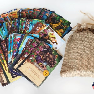 Everdell FAN EXPANSION - X94 Cards + Vinyl Playmat –english and German ...