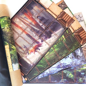 Everdell 4pcs - Vinyl Playmat Gameboard - Custom Unofficial Product - Etsy
