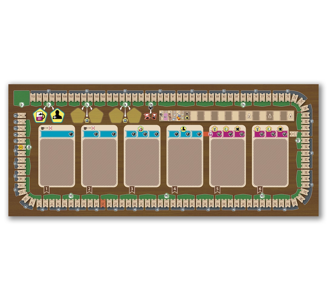 Ark Nova - Vinyl Playmat Gameboard - Custom Product - Etsy