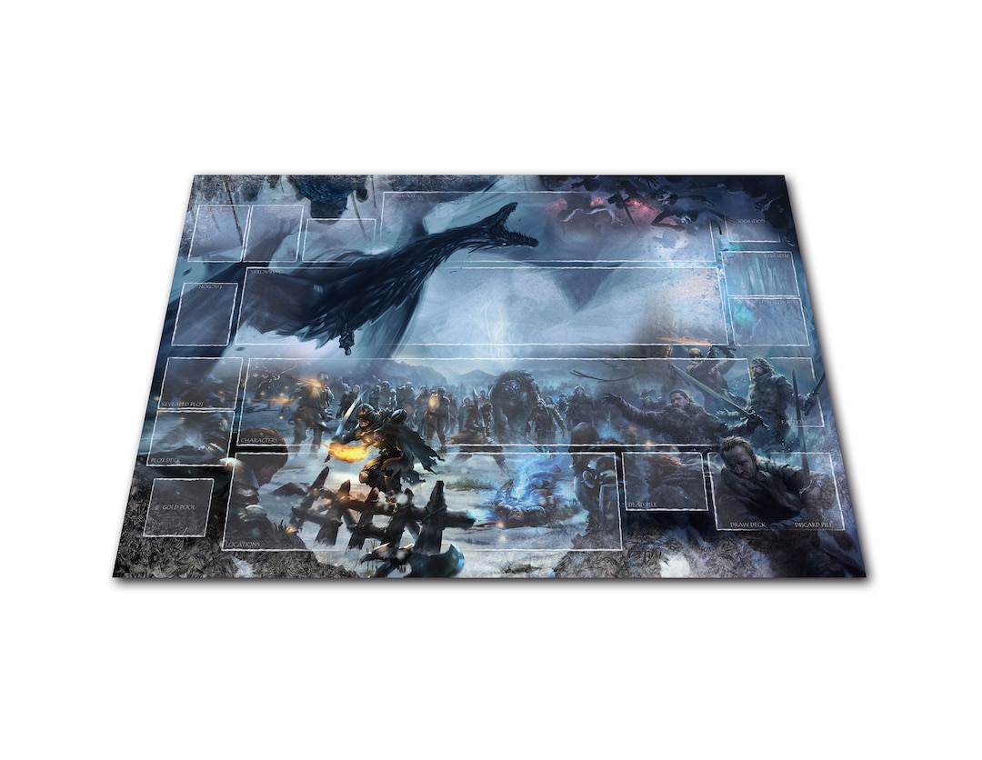 Game of Thrones Lcg - Vinyl Playmat Gameboard - Custom Product - Etsy