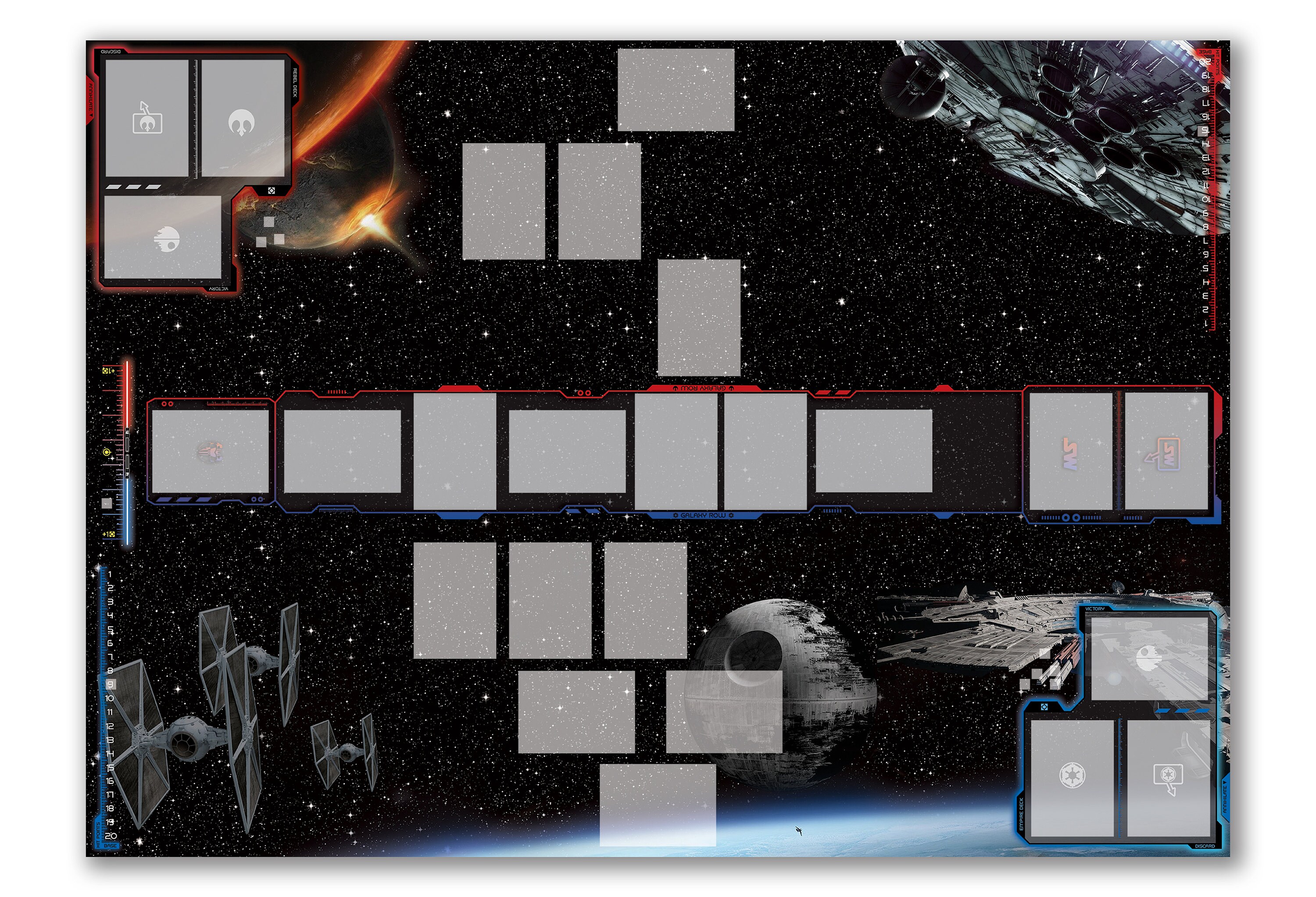 Star Wars the Deckbuilding Game - Edition SPACE- Vinyl Playmat ...