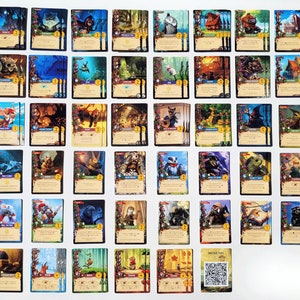 Everdell FAN EXPANSION - X94 Cards + Vinyl Playmat –english and German ...