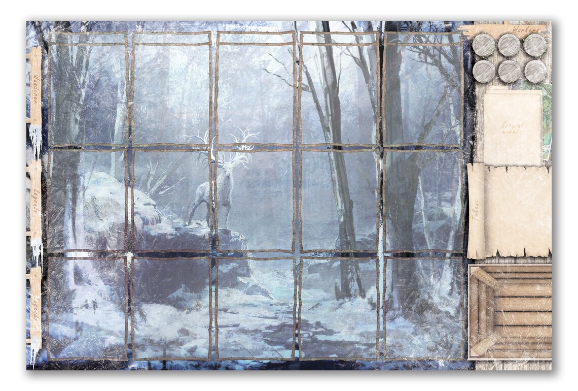 Everdell 4pcs Vinyl Playmat Gameboard Custom Product - Etsy