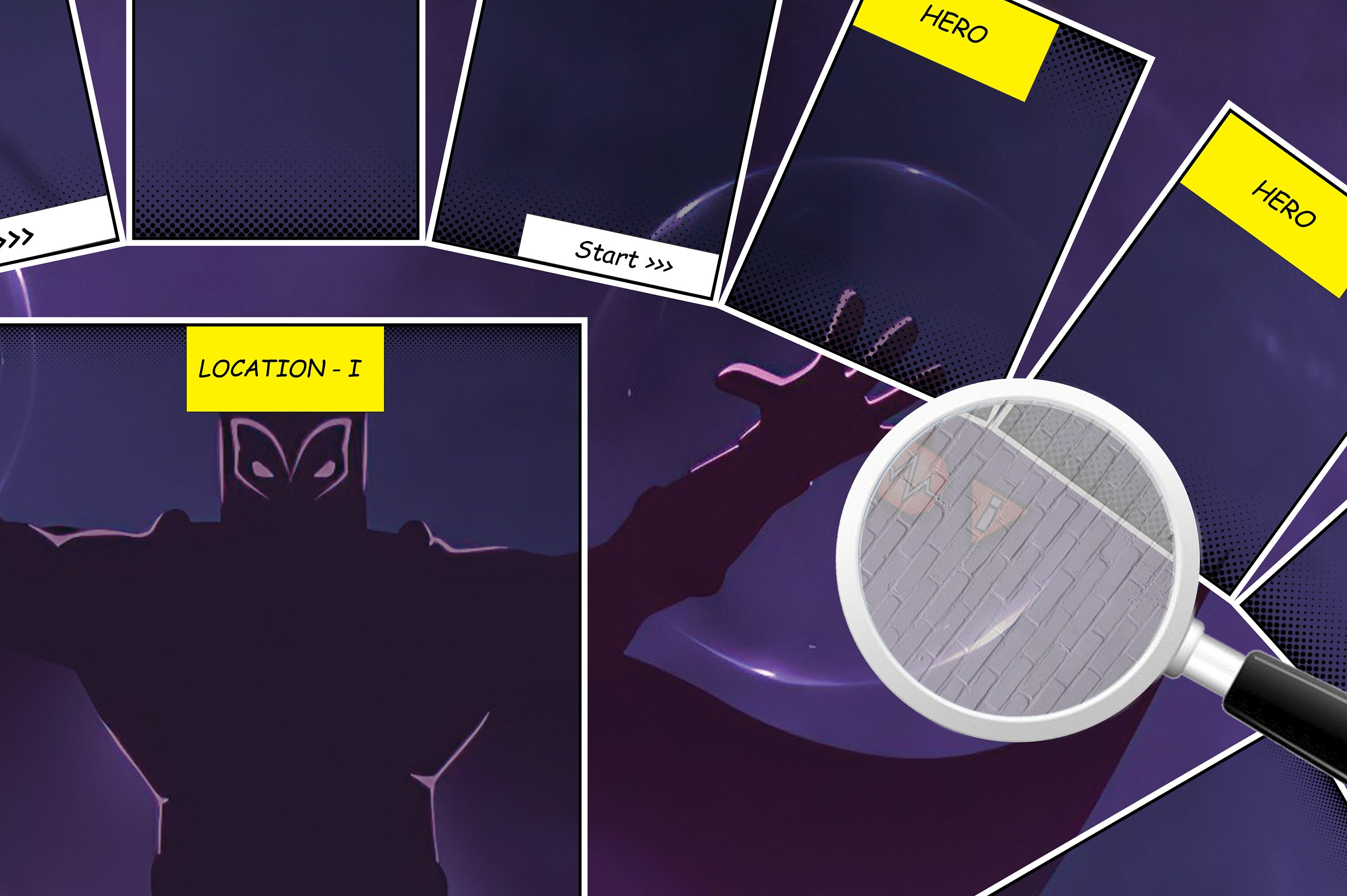 Marvel United X-men Magneto Edition Vinyl Playmat Gameboard Custom ...