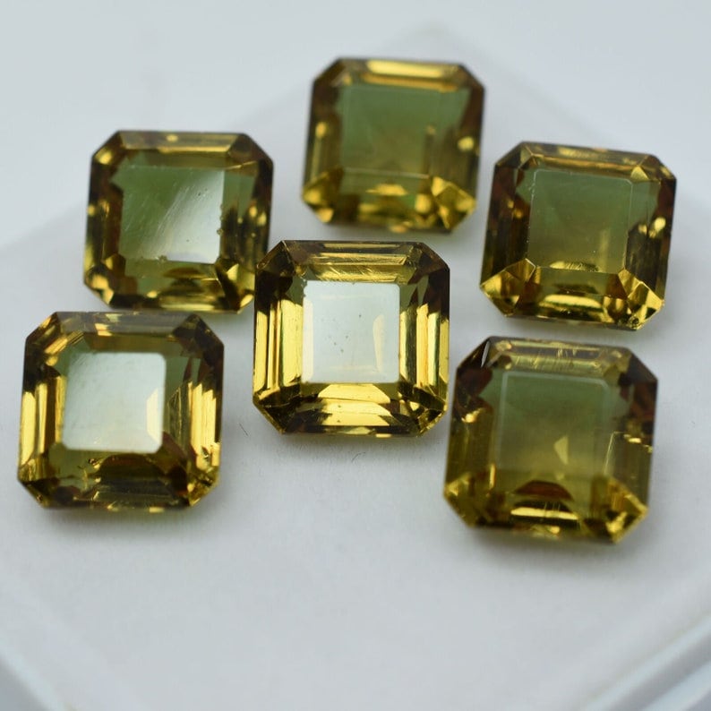 AAA Gorgeous Quality Zultanite Colour Changing Quartz Faceted Square ...