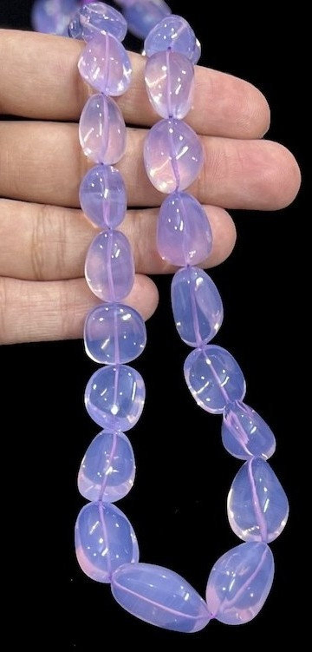 Large AAA Quality Lavender Quartz Smooth Unshaped Tumbled/lavender ...