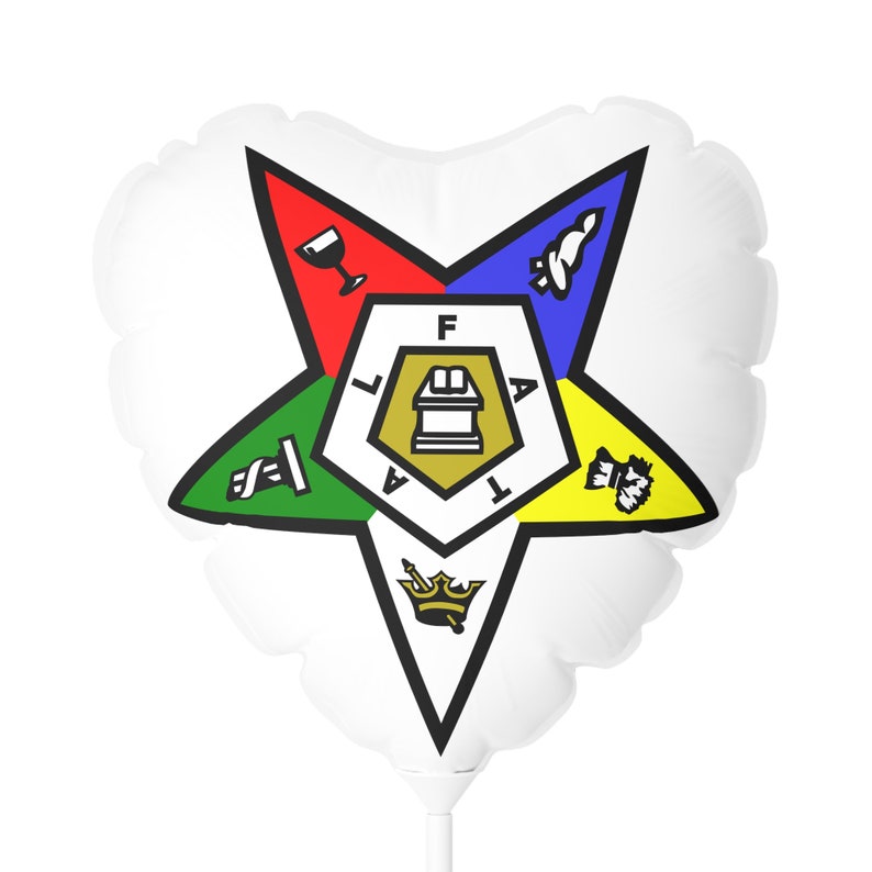 Eastern Star Balloon round and Heart-shaped, 11 - Etsy